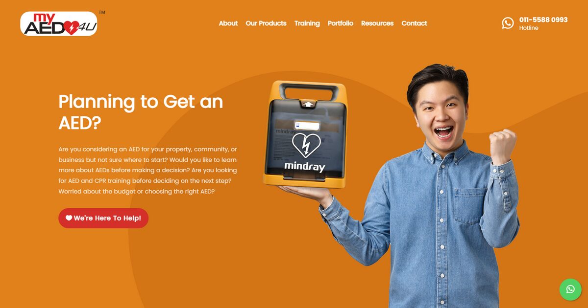 MyAED4U | Your 1-Stop AED Solution Provider